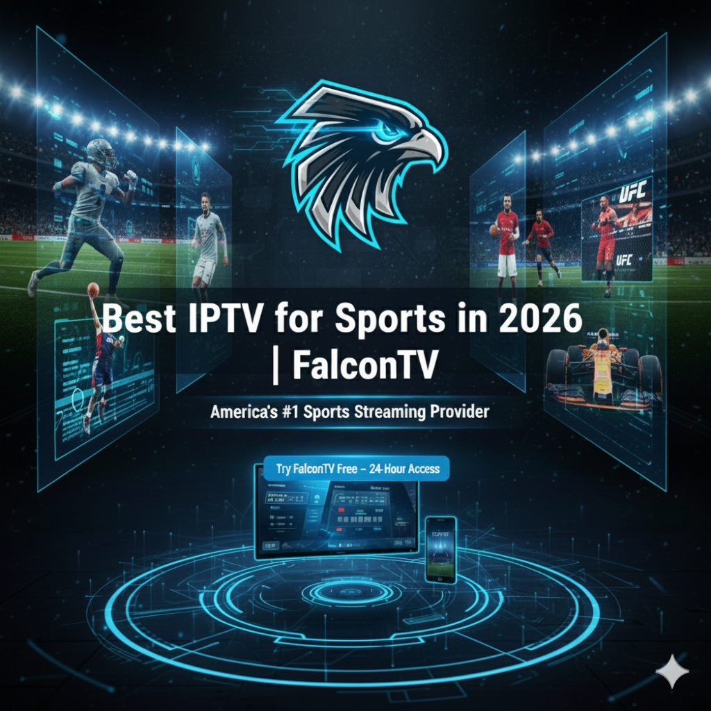 Best IPTV for Sports in 2026 | FalconTV — Stream NFL, NBA & UFC in HD/4K